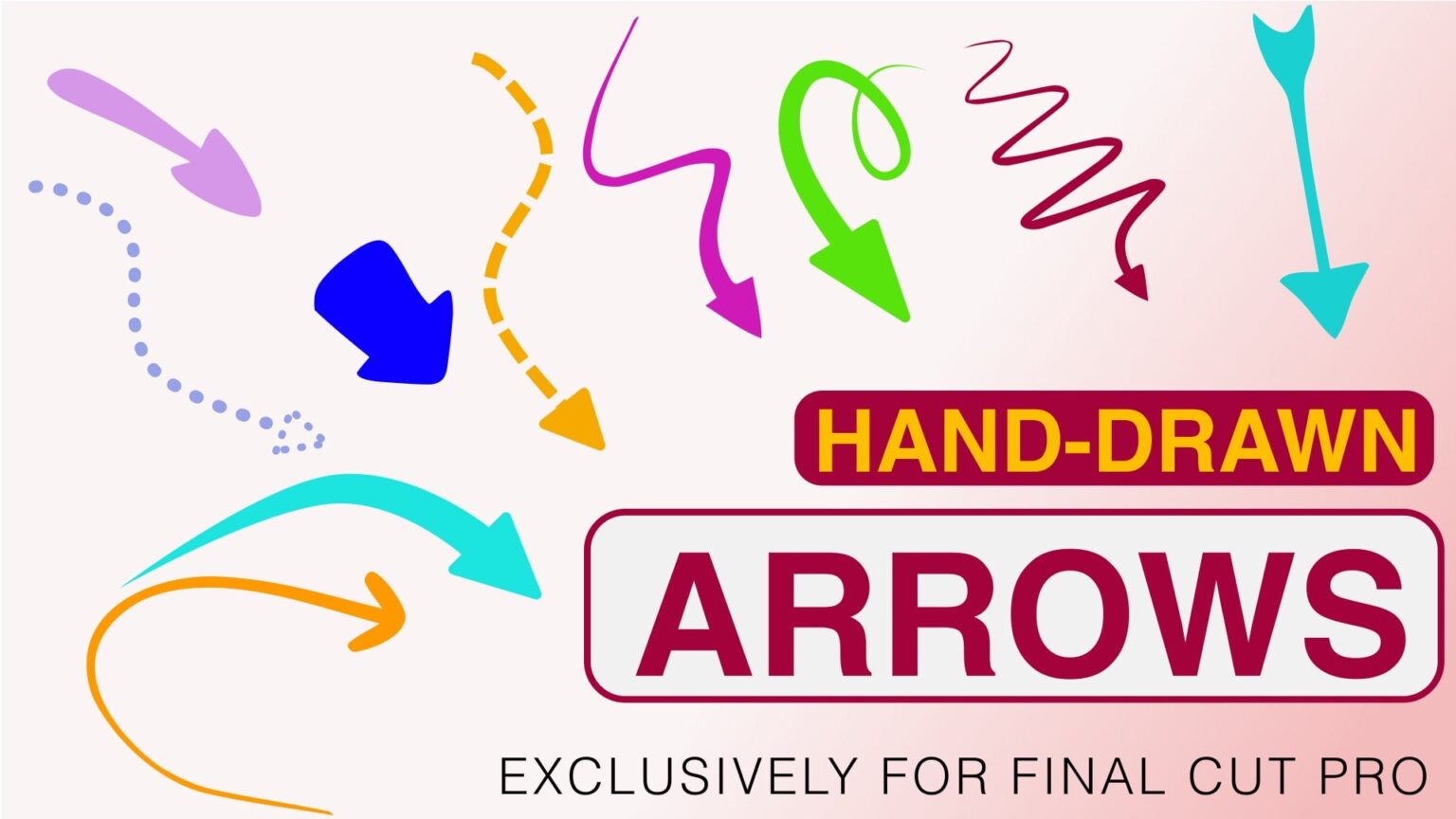 Hand-Drawn Animated Arrows – Motion Master Templates